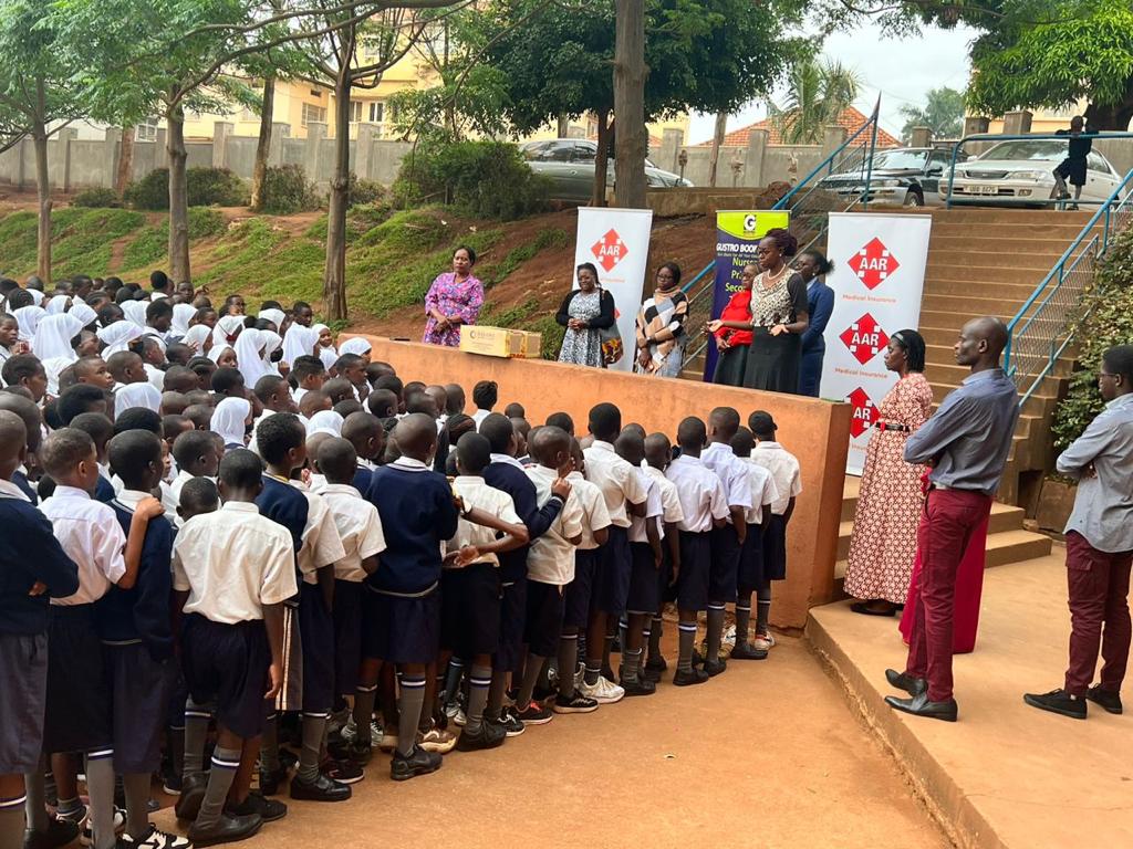 Old Kampala Primary School Donation - AAR General Insurance Uganda Limited